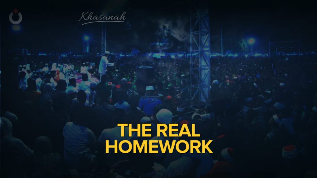 The Real Homework • CakNun.com